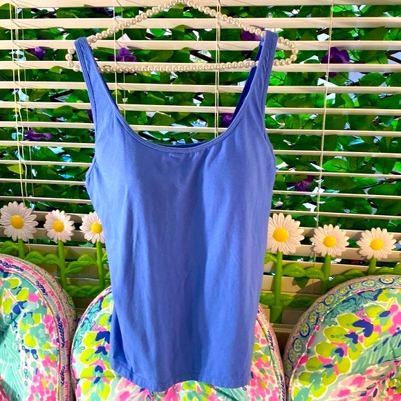 Norm Thompson | Tops | Norm Thompson Blue 42d Cami With Real Bra ...